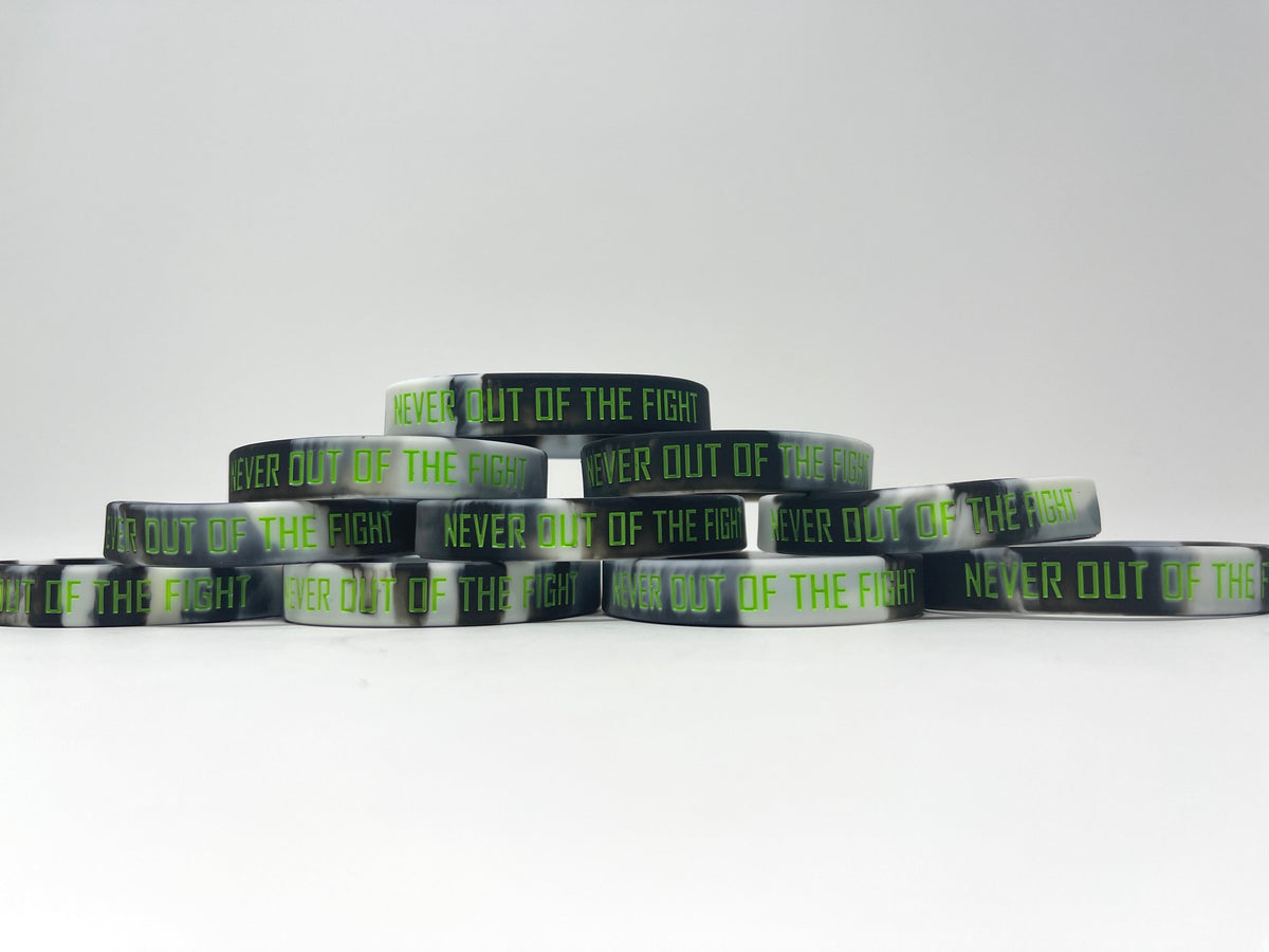 Never Out of The Fight Bracelet – Team Never Quit