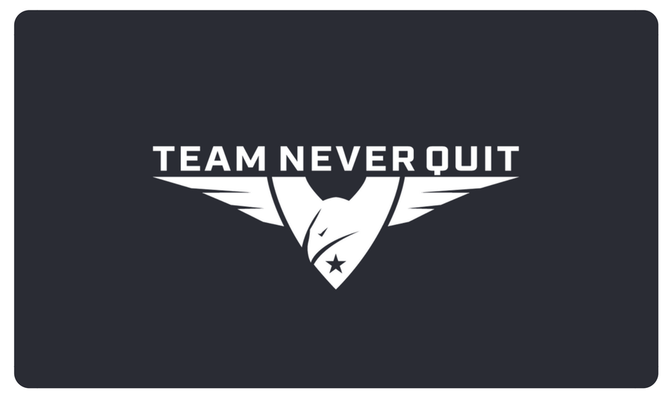 Team Never Quit Logo